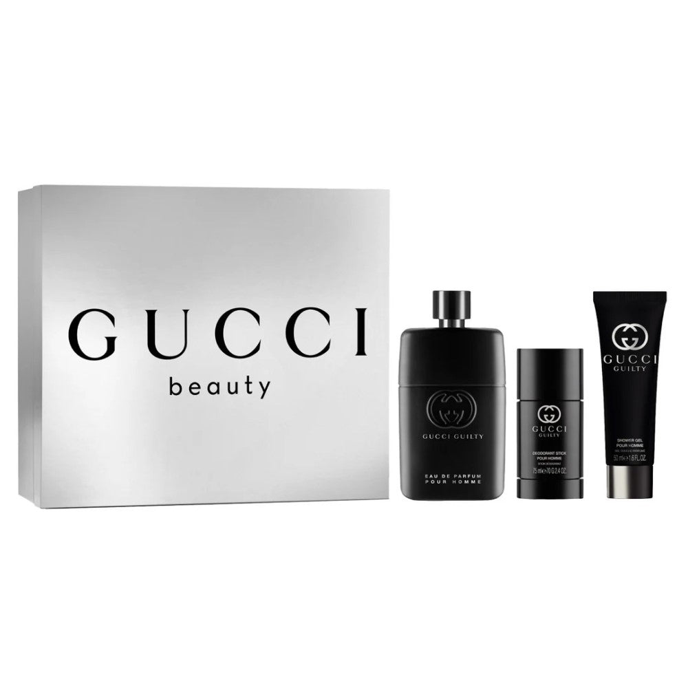 Gucci Guilty Men Eau De Parfum Gift Set – Aroma