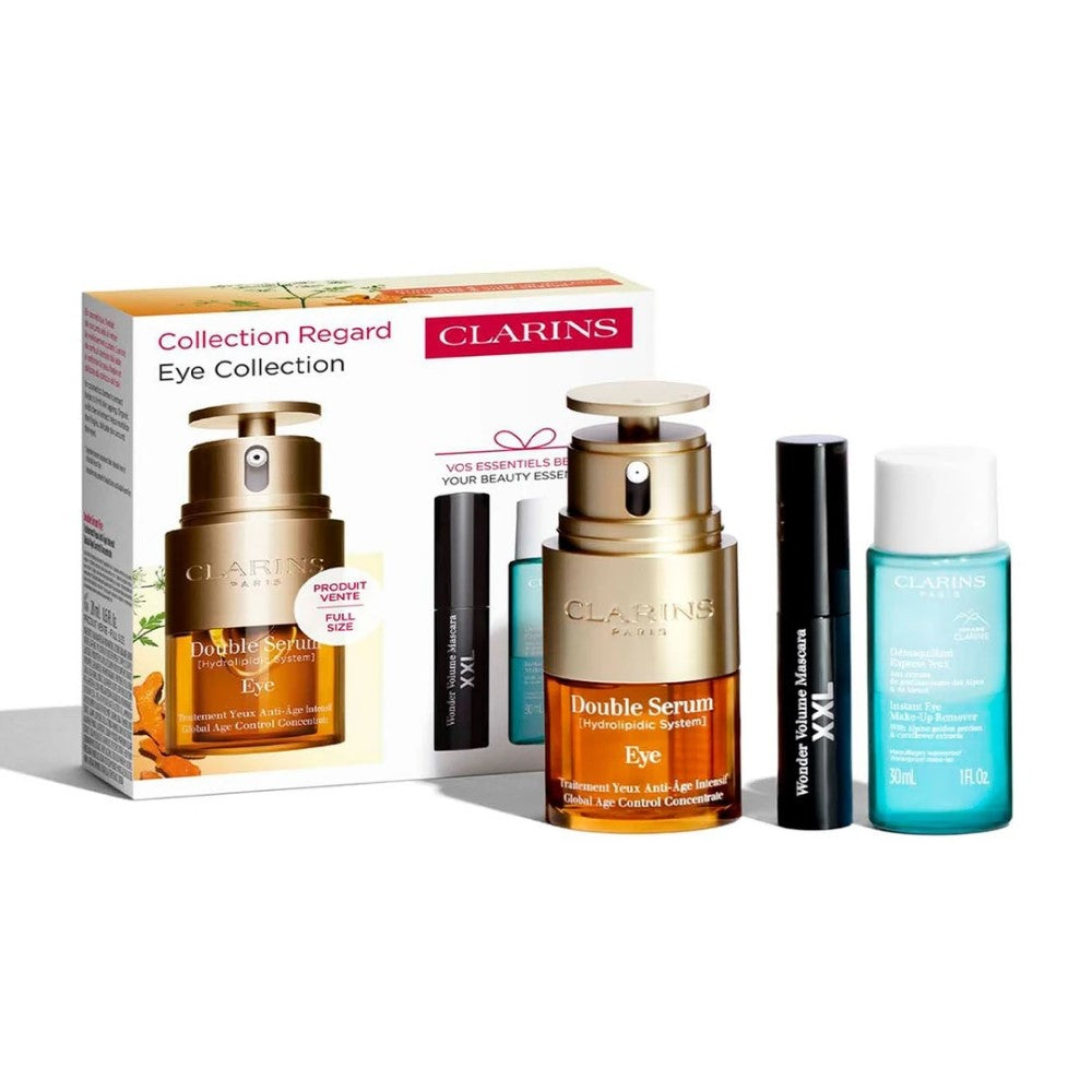 Clarins Double Serum Eye Collection Gift Set – Aroma