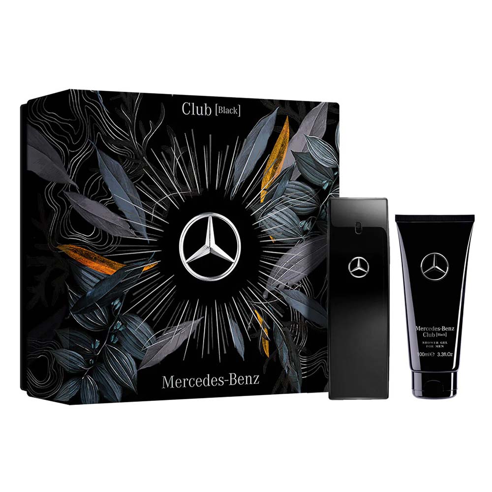 Mercedes-Benz Club Black Eau De Toilette 100 ML Gift Set – Aroma