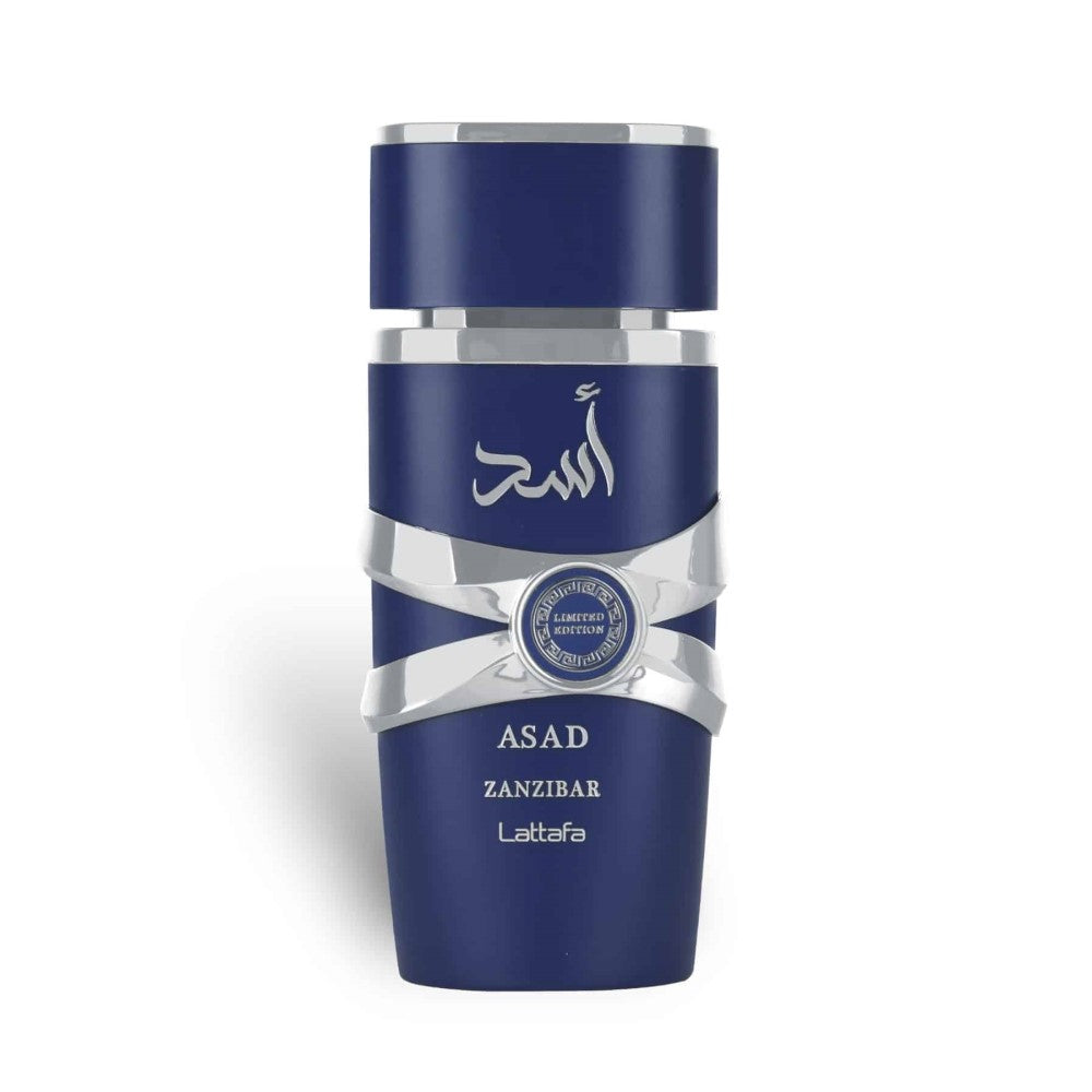Lattafa Asad Zanzibar Limited Edition Eau De Parfum 100 ML – Aroma